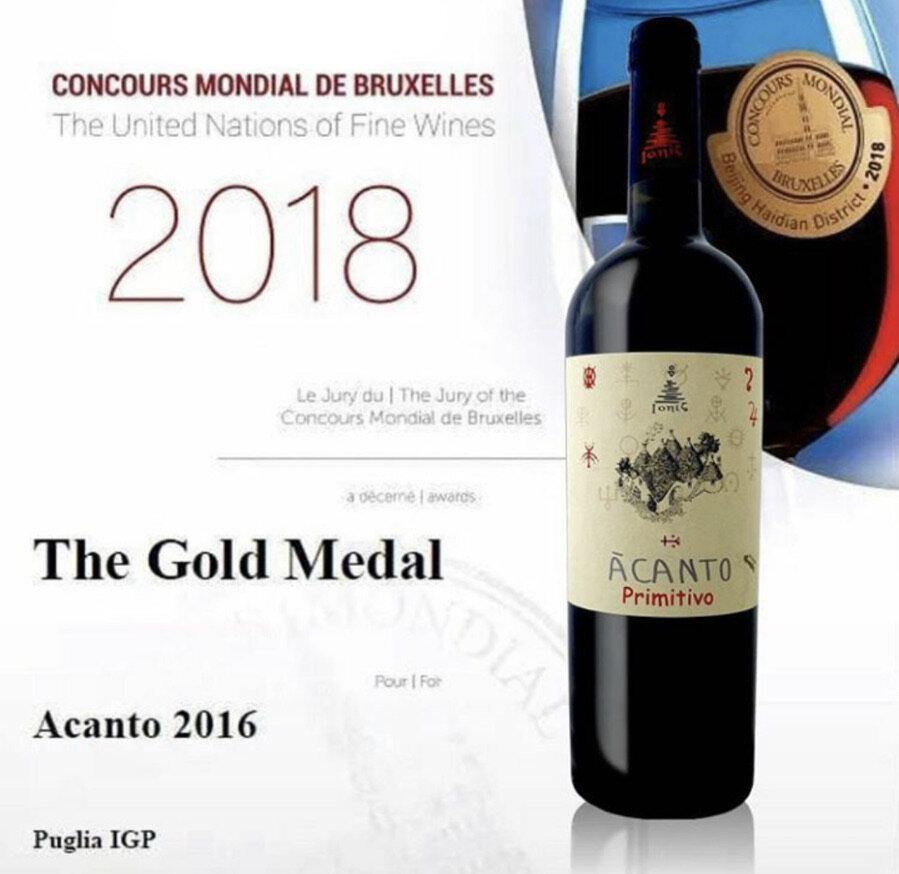 Primitivo Acanto Salento Puglia IGT 2022, Cantine Ionis – Wine at Home