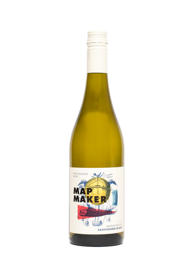 Sauvignon Blanc Marlborough 2023, Map Maker – Wine at Home